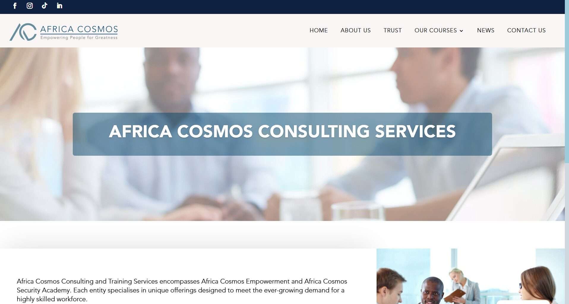 Africa Cosmos Consulting Services | Africa Cosmos
